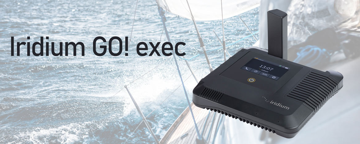 Iridium GO! exec - 40 times faster - m-cramer Satellitenservices