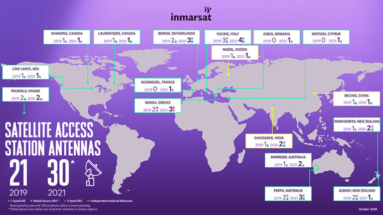 Inmarsat - Satellite network - m-cramer Satellitenservices